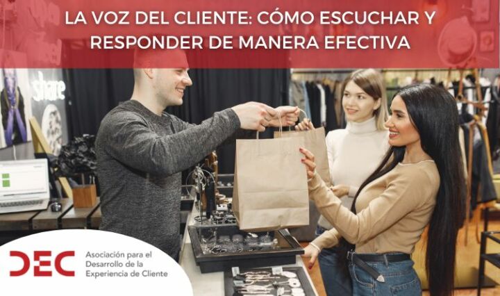 La voz del cliente: cómo escuchar y responder de manera efectiva.